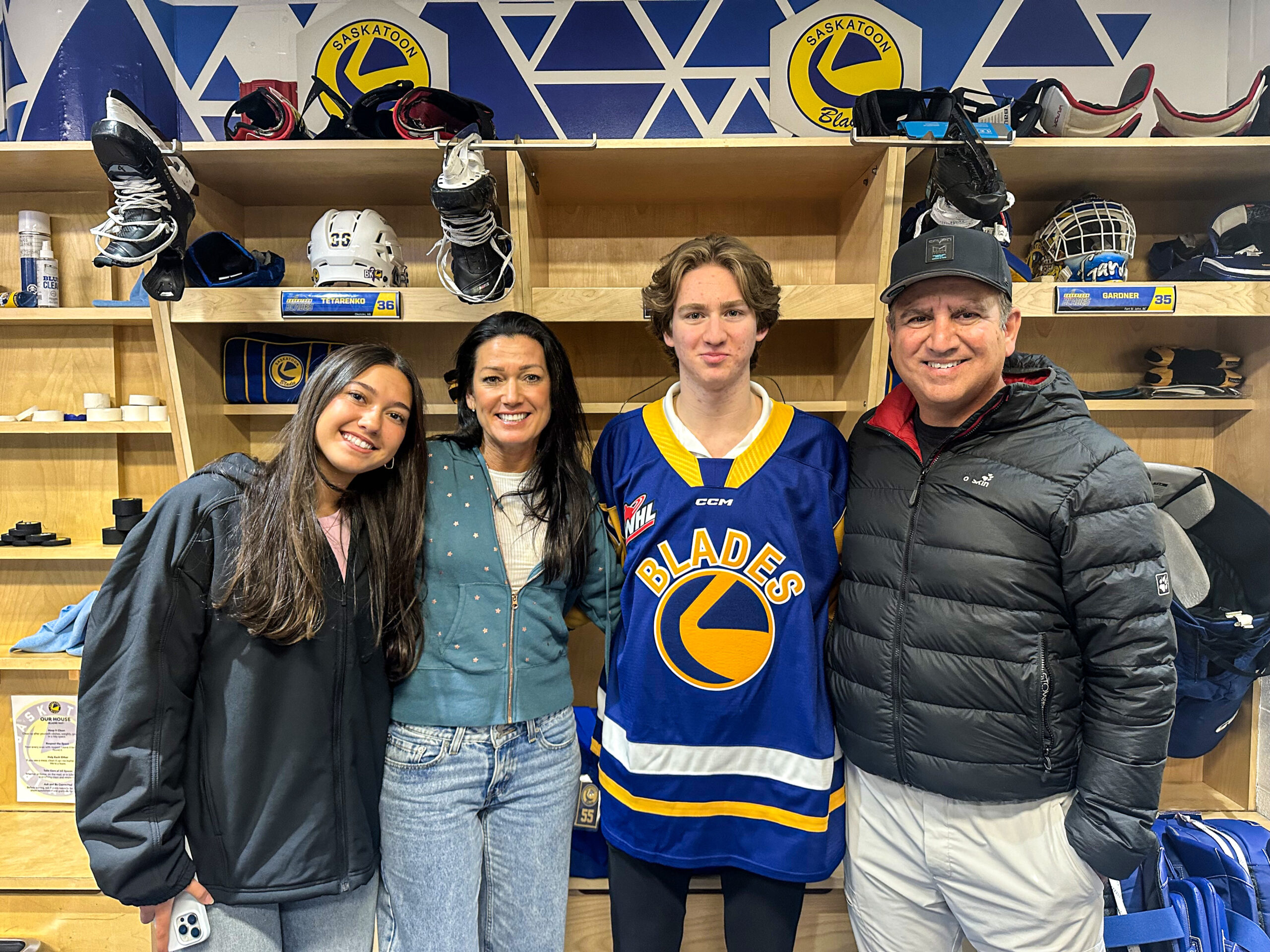 Blades sign Mason Moreland to a WHL Scholarship and Development ...