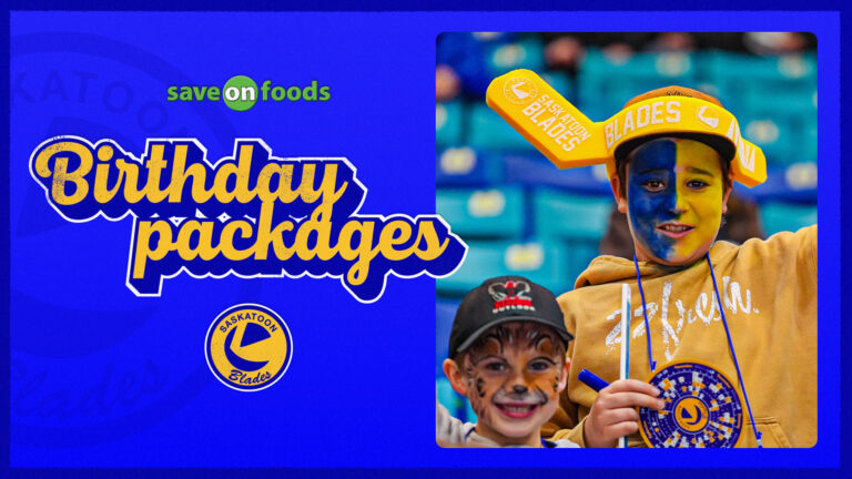 Save-On-Foods Birthday Party Pack - Saskatoon Blades