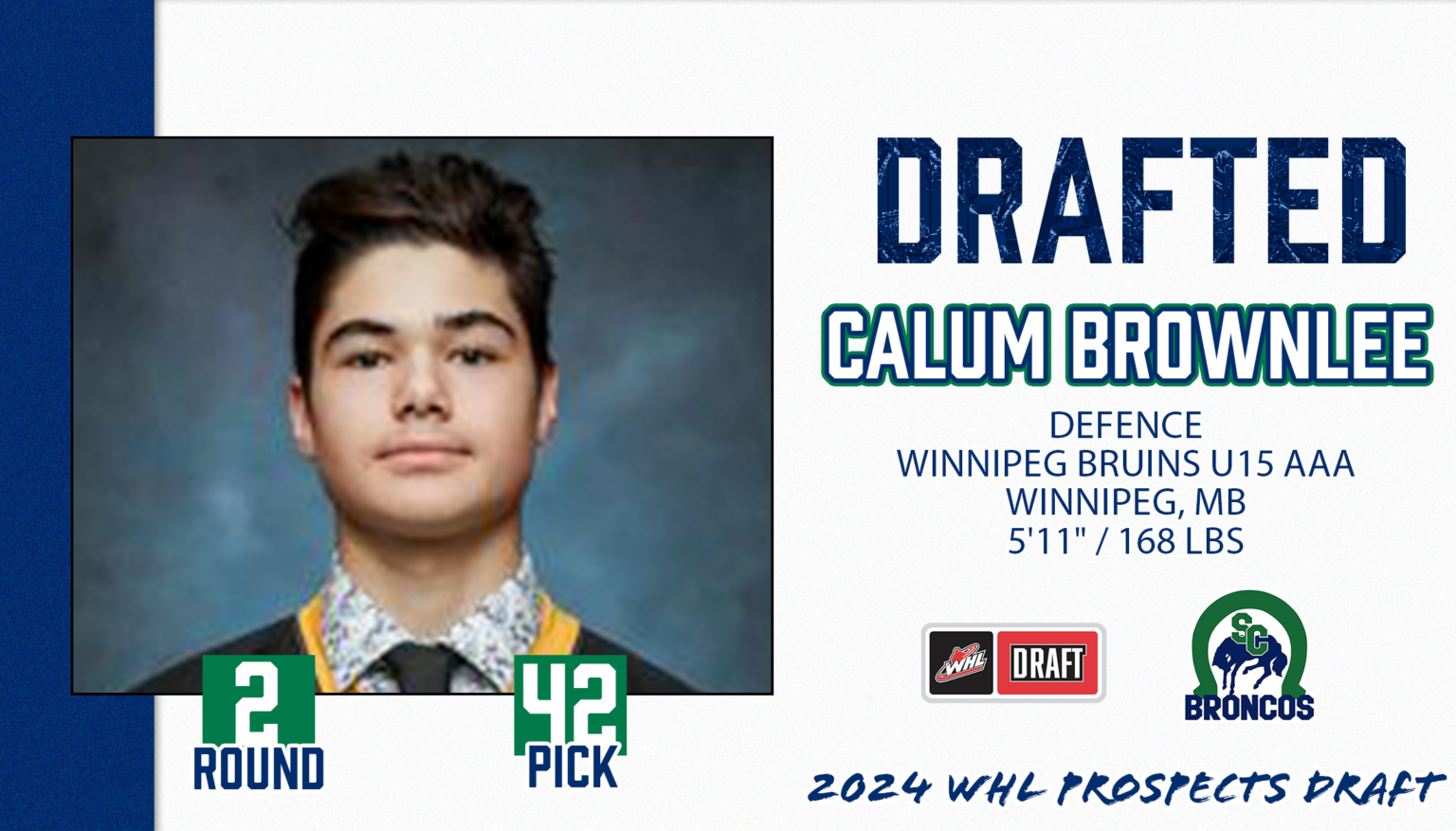 Broncos Select 11 Players in 2024 WHL Prospects Draft - Swift Current ...