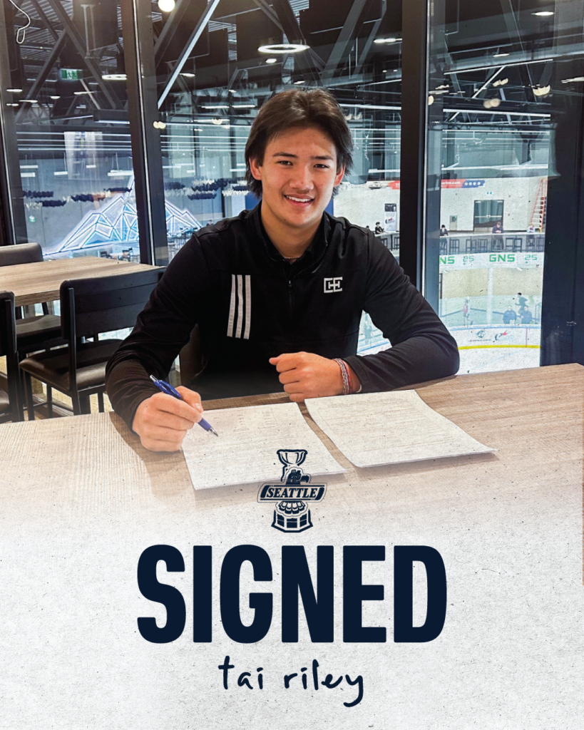 T-Birds Sign Defenseman Tai Riley - Seattle Thunderbirds