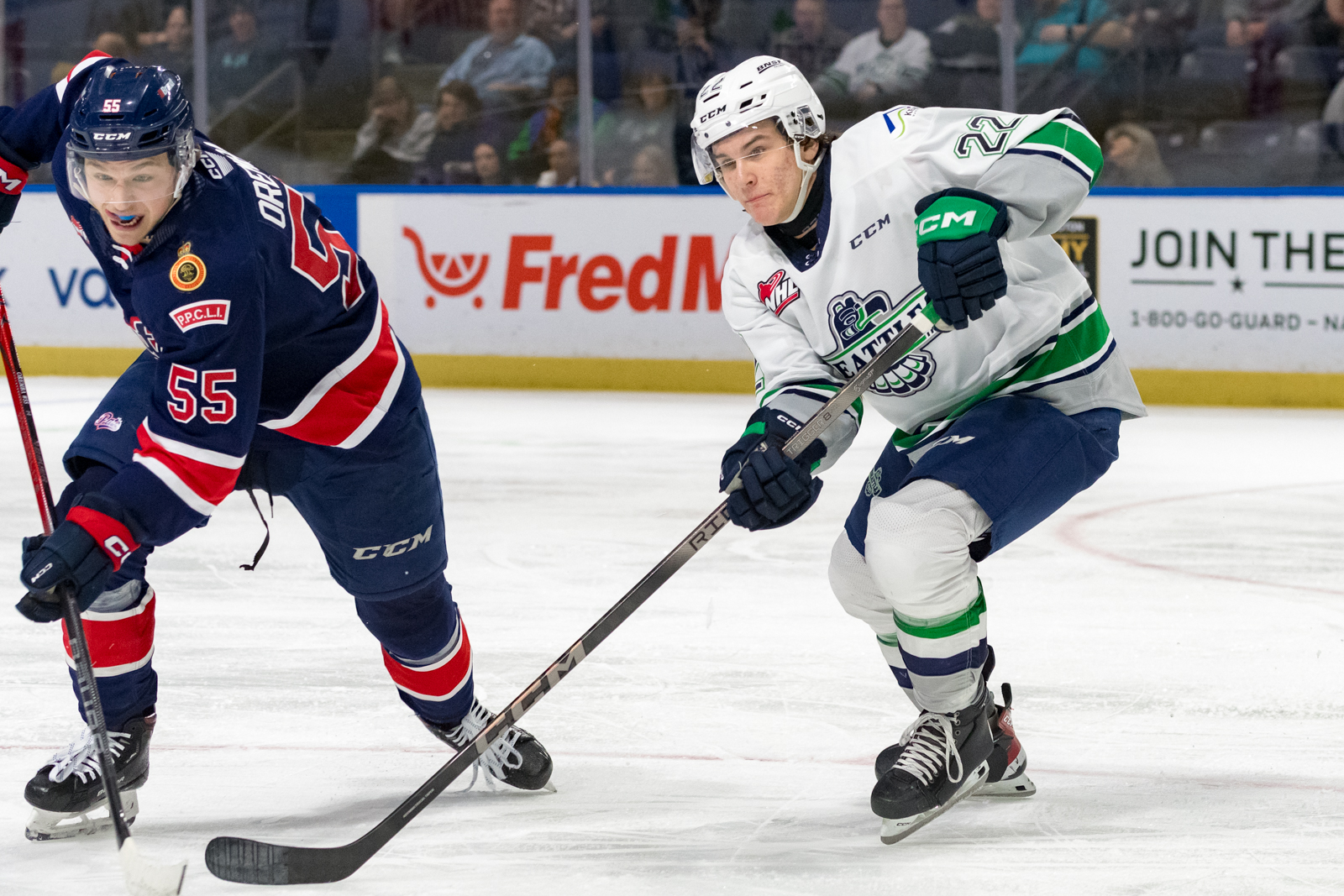 Photo Gallery - Seattle 5, Regina 1 - Seattle Thunderbirds