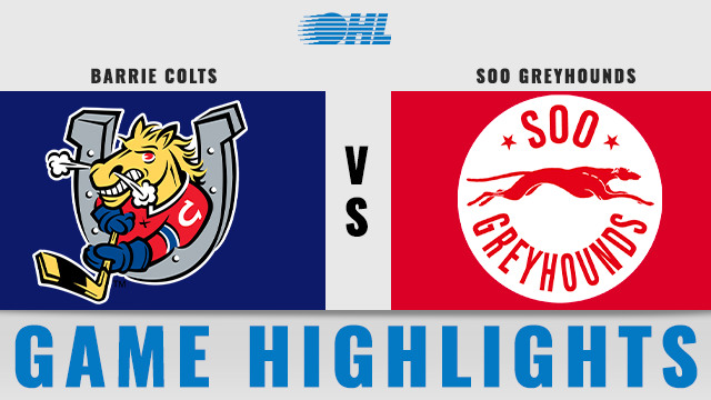 VIDEO; BAR 1 @ SOO 4 - December 2, 2023 - Soo Greyhounds