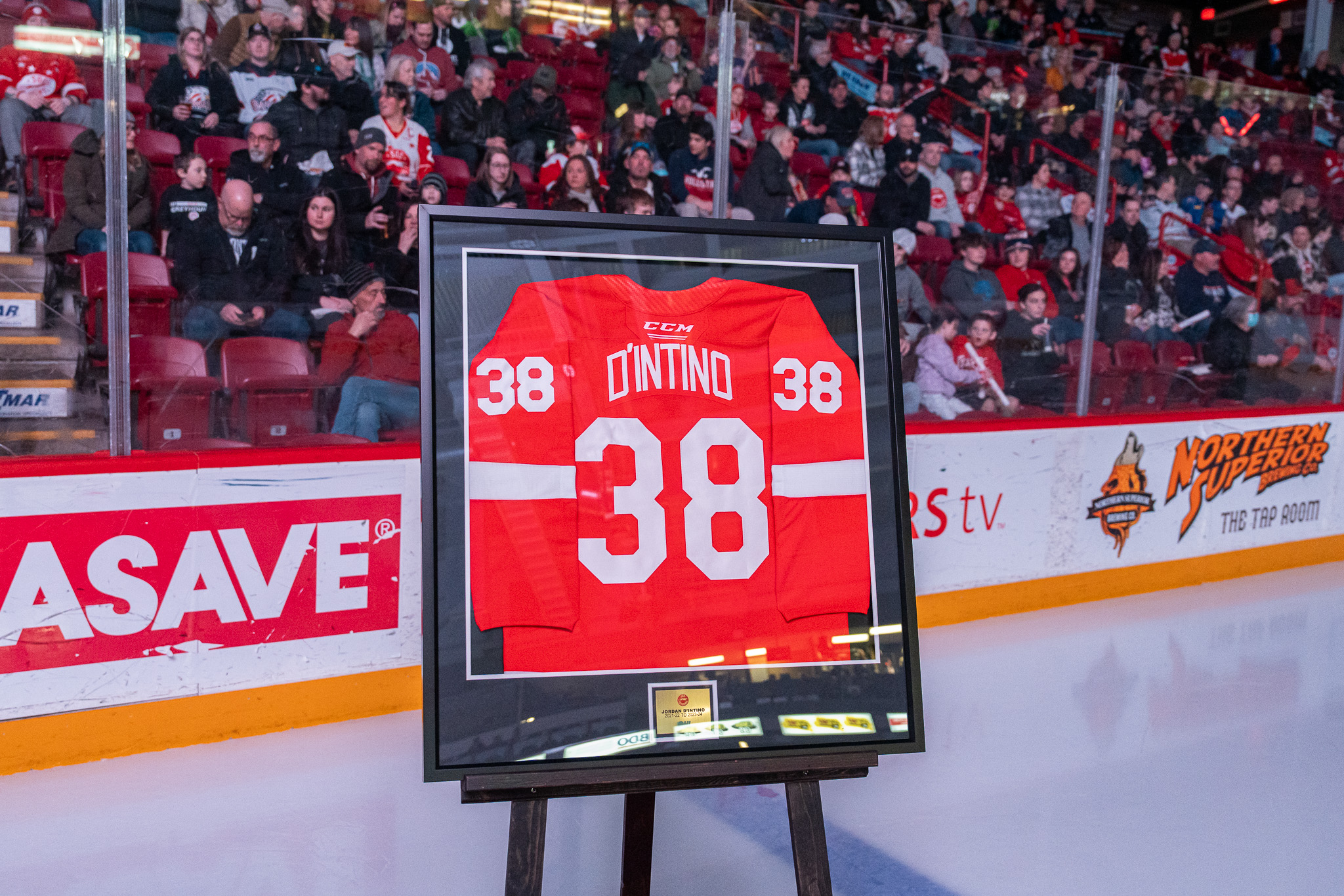 PHOTOS (65); Graduation Night #2 Pre-Game Ceremony - Soo Greyhounds