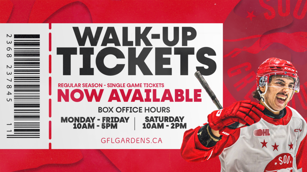 Individual Game Tickets - Soo Greyhounds