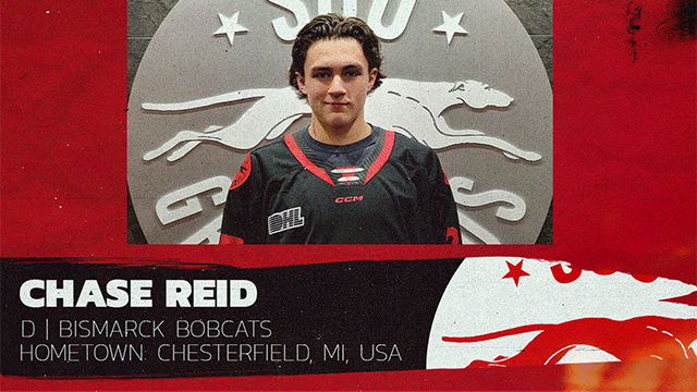 Hounds welcome Chase Reid to the Program - Soo Greyhounds