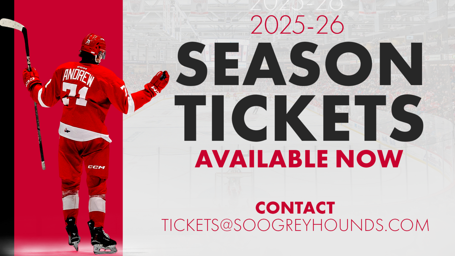 2025-26 Season Tickets - Soo Greyhounds