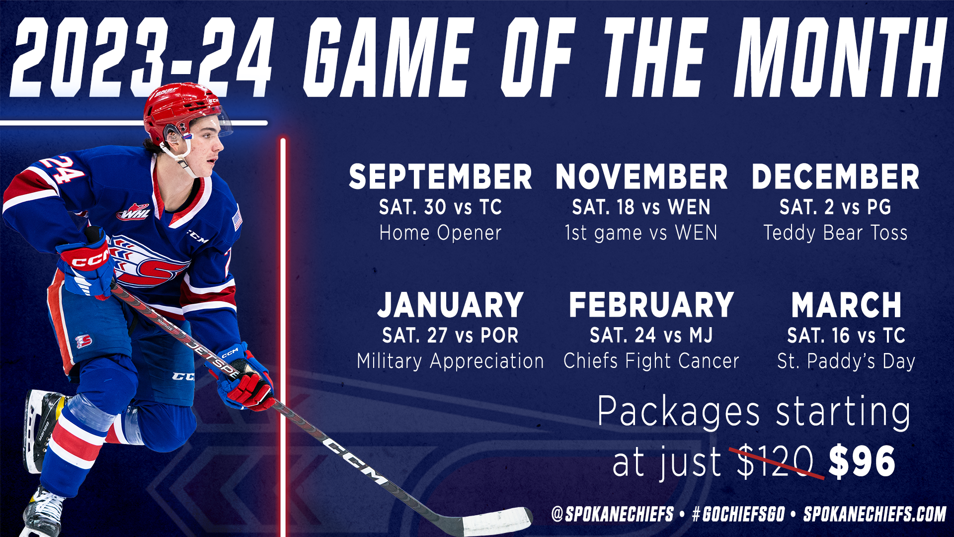 Mini Plans - Spokane Chiefs