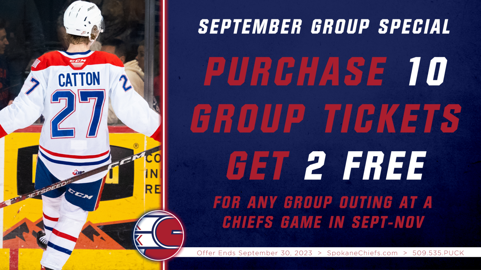Summer Ticket Specials - Spokane Chiefs