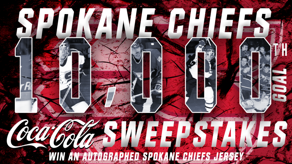 Spokane Chiefs 10,000th Goal Coca-Cola Sweepstakes - Spokane Chiefs