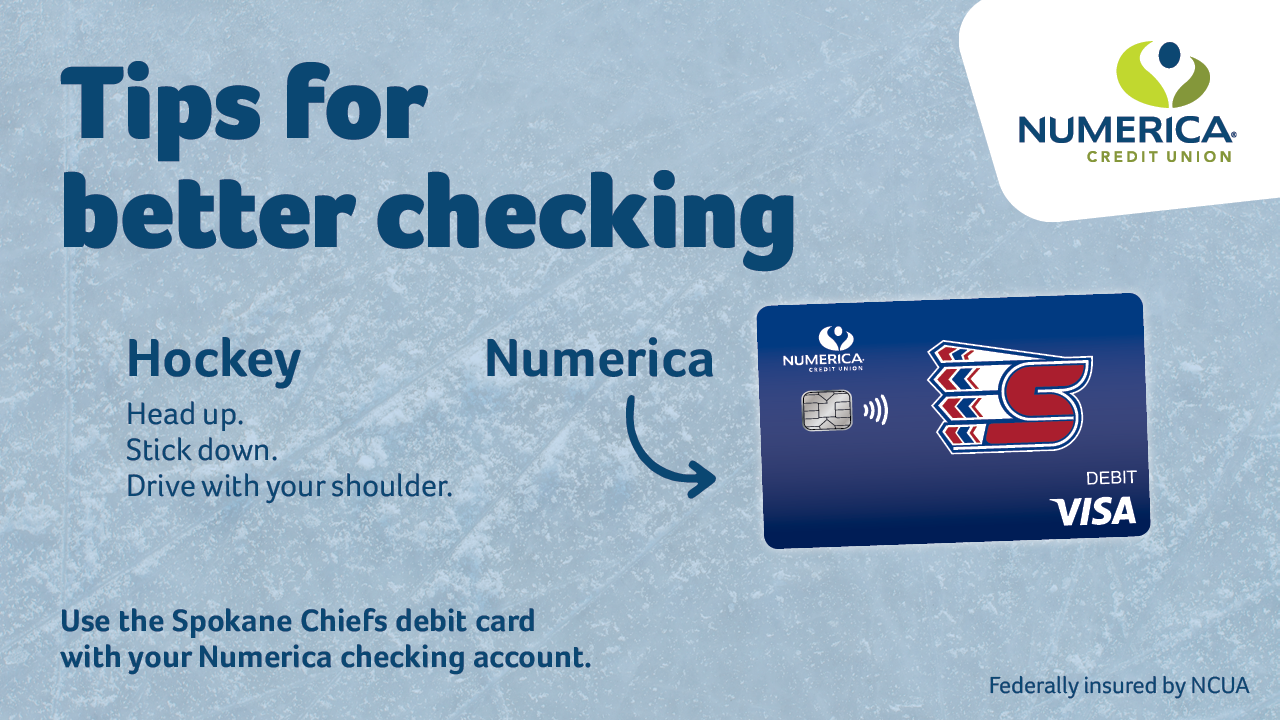 NUMERICA LAUNCHES EXCLUSIVE SPOKANE CHIEFS DEBIT CARD - Spokane Chiefs