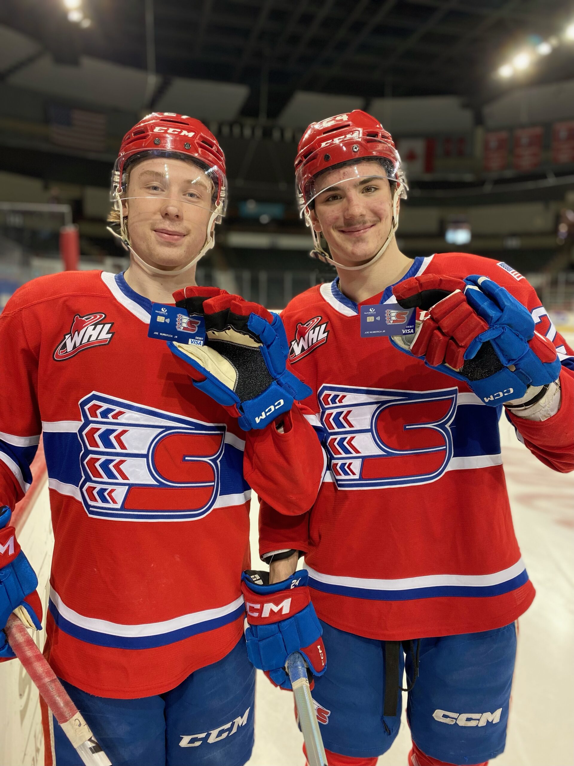 NUMERICA LAUNCHES EXCLUSIVE SPOKANE CHIEFS DEBIT CARD - Spokane Chiefs