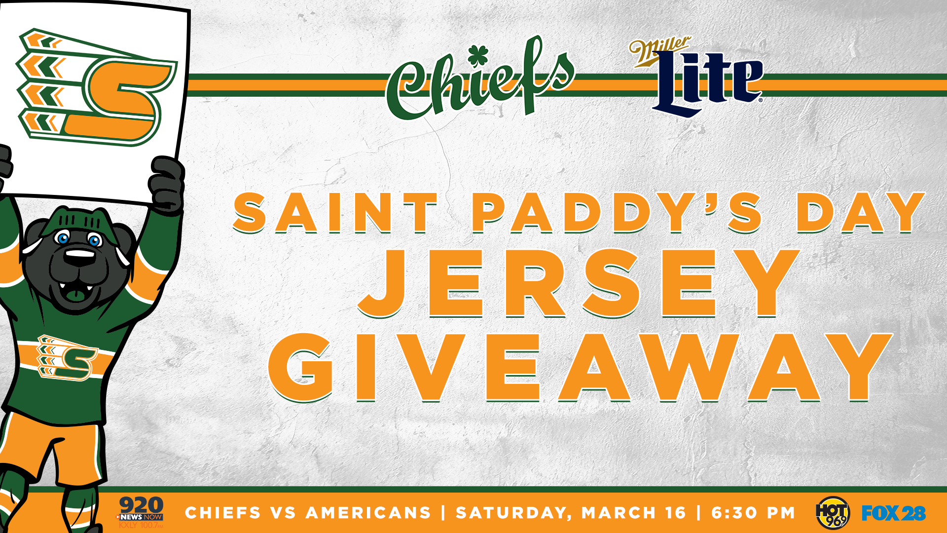 Enter to win a Spokane Chiefs Saint Paddy's Day Jersey courtesy of ...
