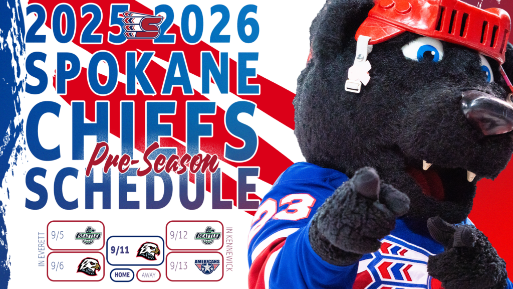 Spokane Chiefs announce 2025 preseason schedule - Spokane Chiefs