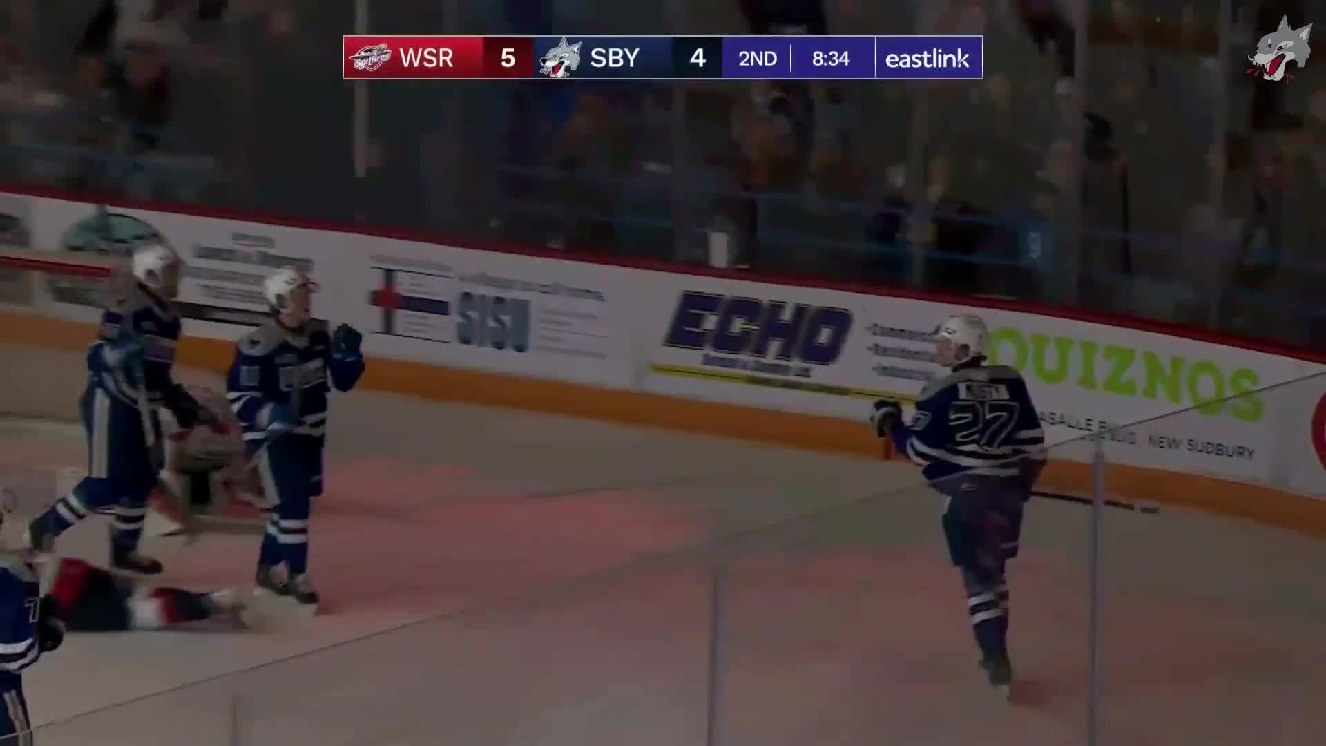 Game 61 Highlights: Wolves vs Spitfires - Sudbury Wolves
