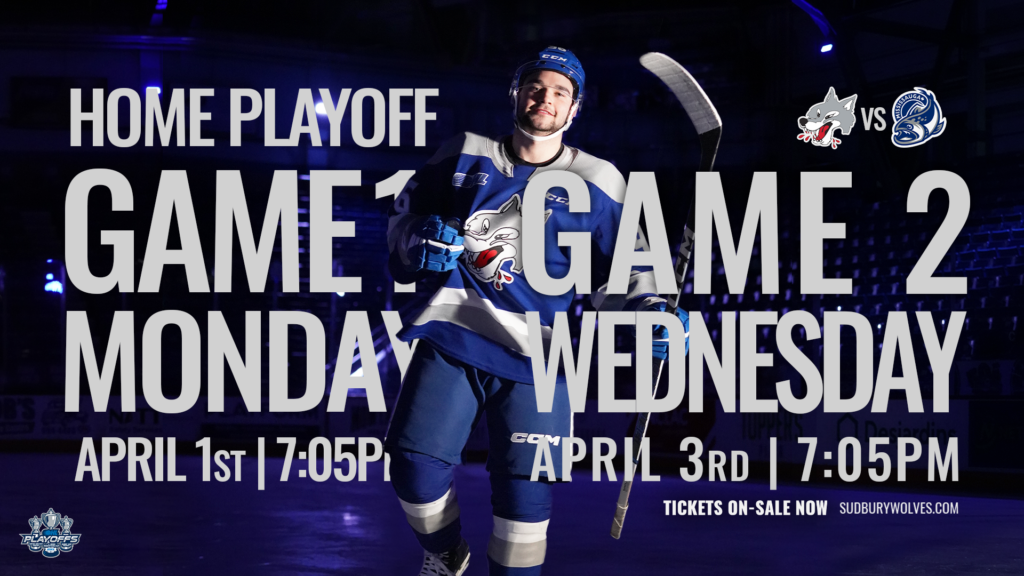 Wolves Face-off Against Steelheads for Playoff Home Games 1 and 2 ...
