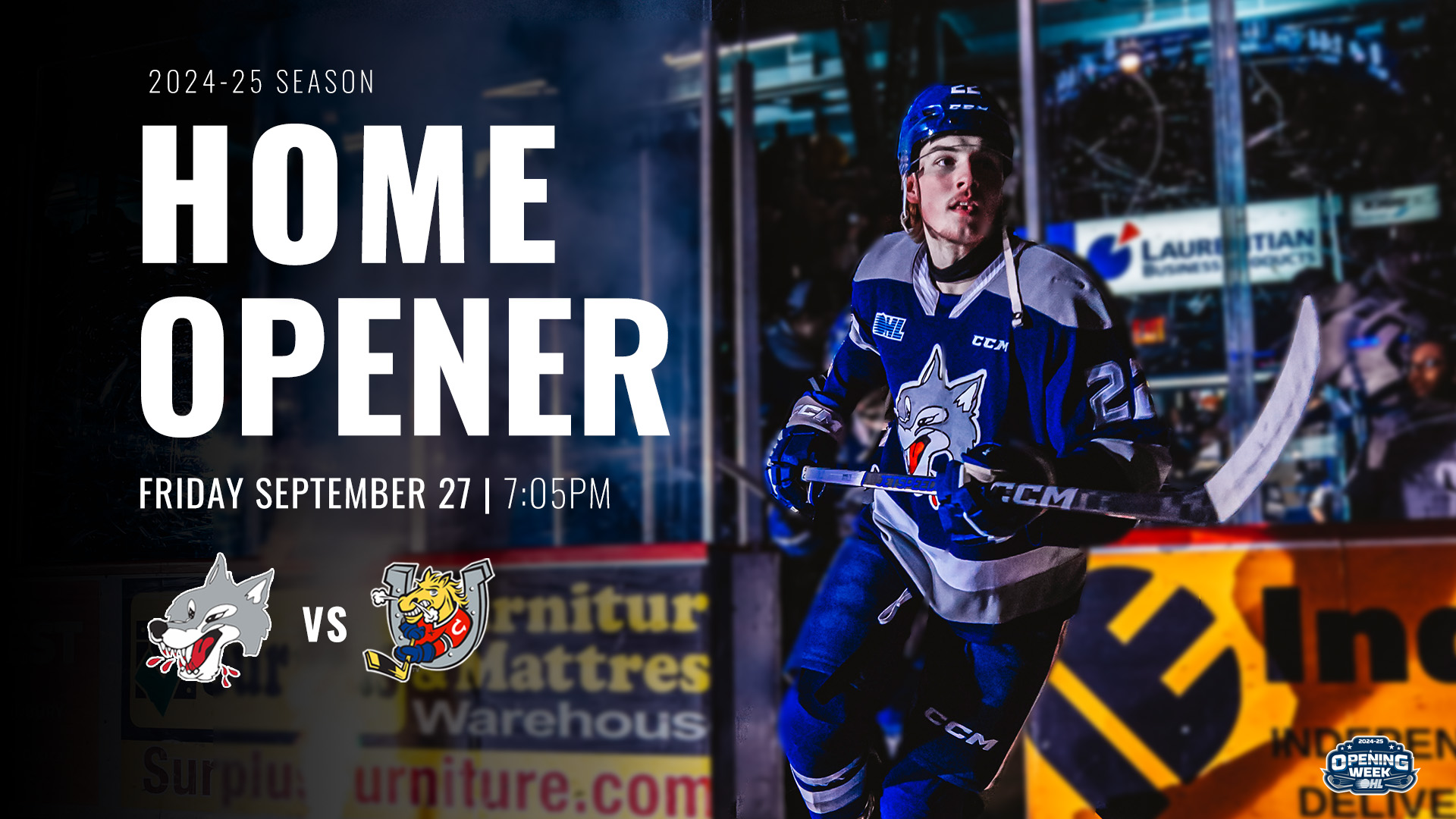OHL Announces Home Openers for 2024-25 Season - Sudbury Wolves
