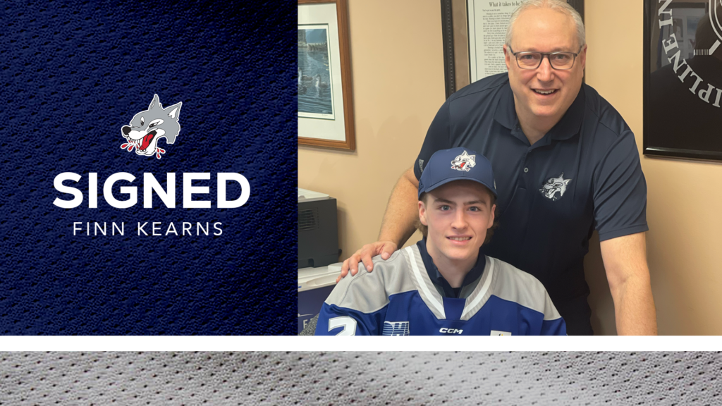 Finn Kearns Commits to the Wolves - Sudbury Wolves
