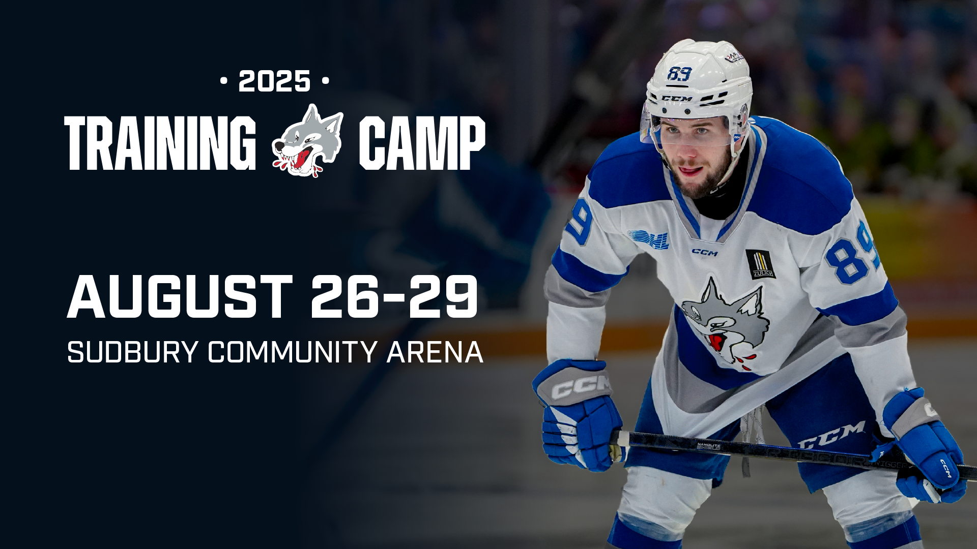 Wolves Announce 2025 Training Camp Schedule - Sudbury Wolves
