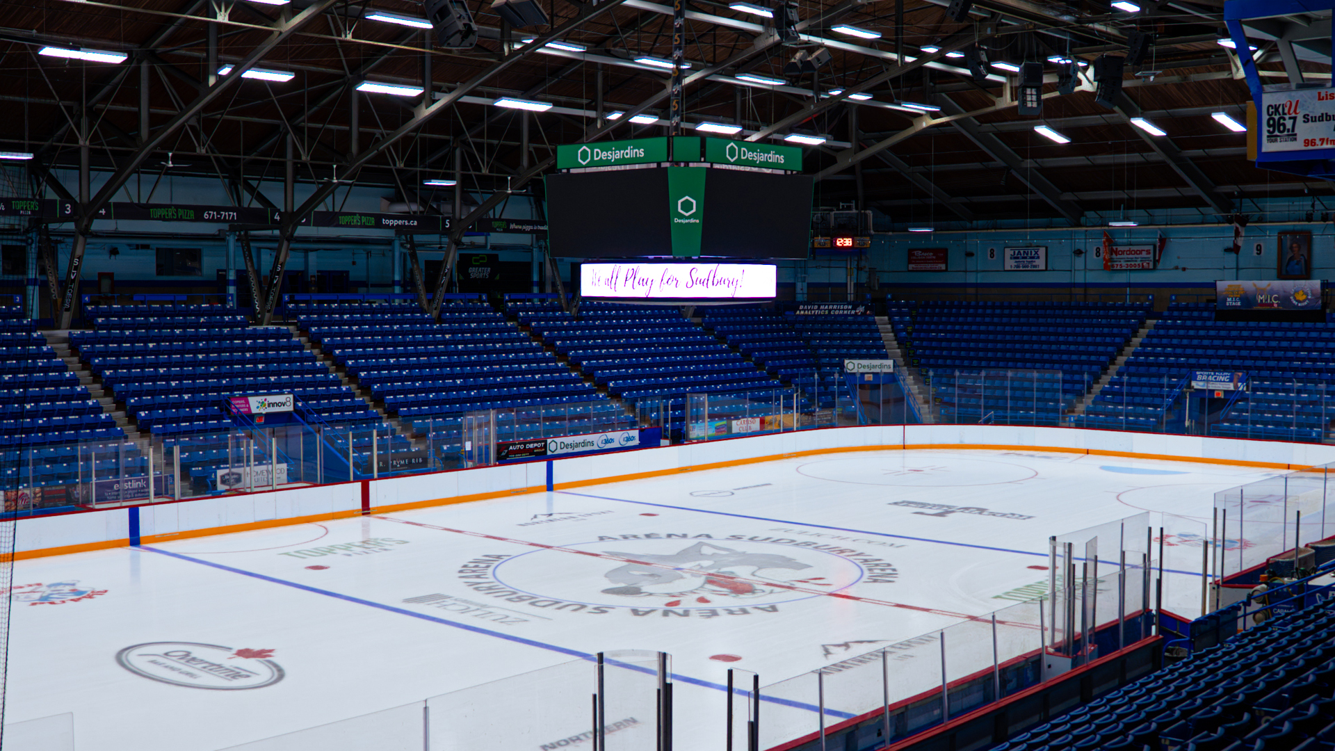 Seating Map - Sudbury Wolves