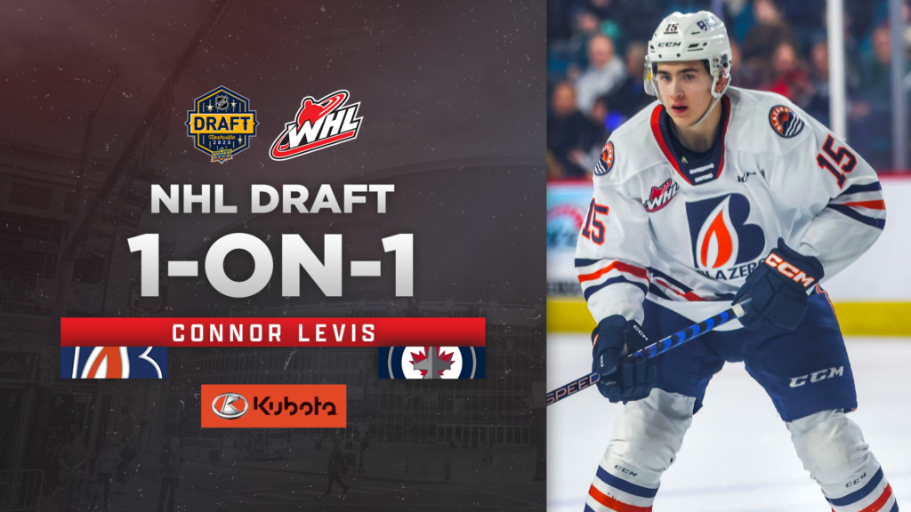 2023 NHL Draft 1-on-1 - Connor Levis - Kamloops Blazers