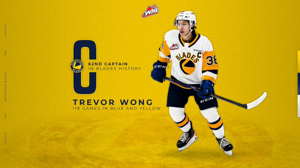 Trevor Wong named 62nd captain in Saskatoon Blades history - Western ...