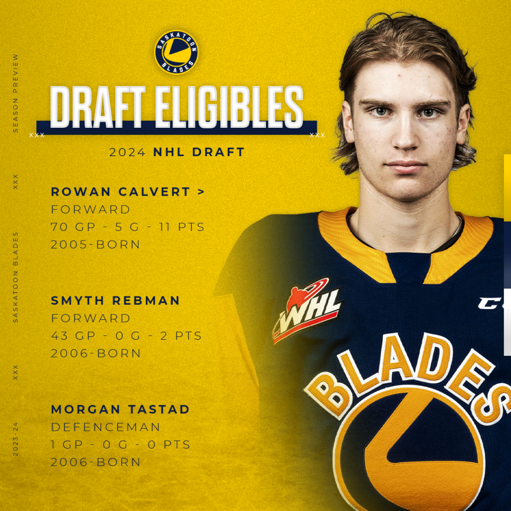 2023-24 Season Preview - Saskatoon Blades - Western Hockey League