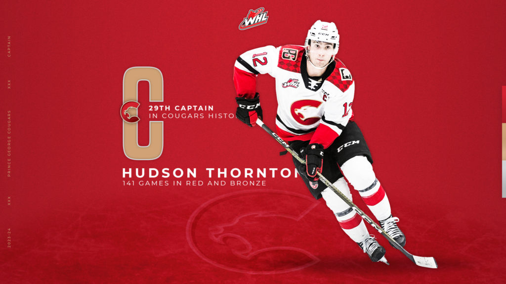 Thornton named 29th captain in Cougars franchise history - Western ...