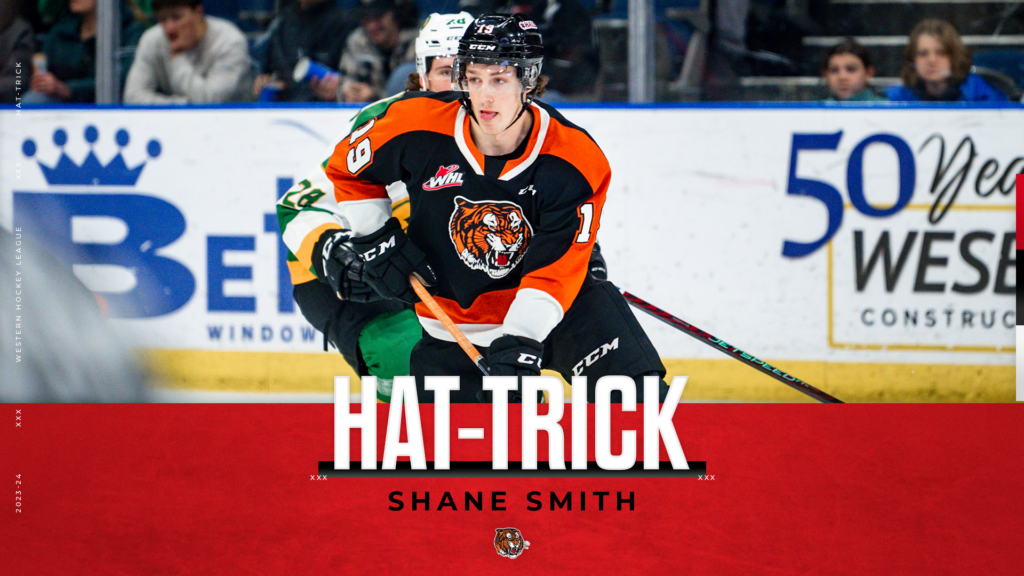 WHL Hat Tricks – Shane Smith - Western Hockey League