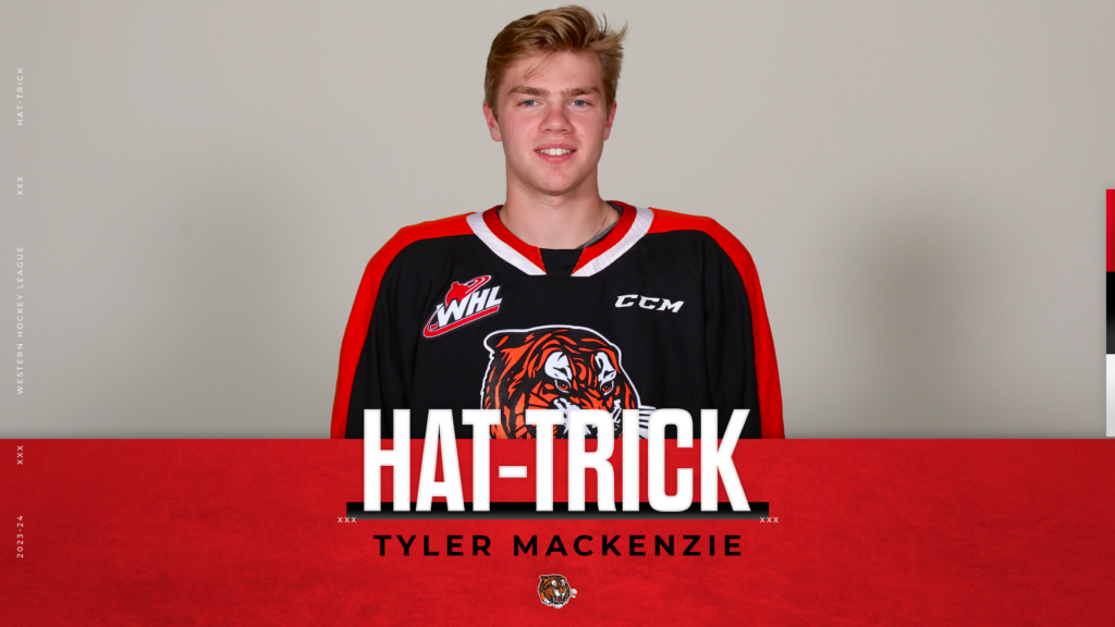 WHL Hat-Tricks — Tyler MacKenzie - Western Hockey League