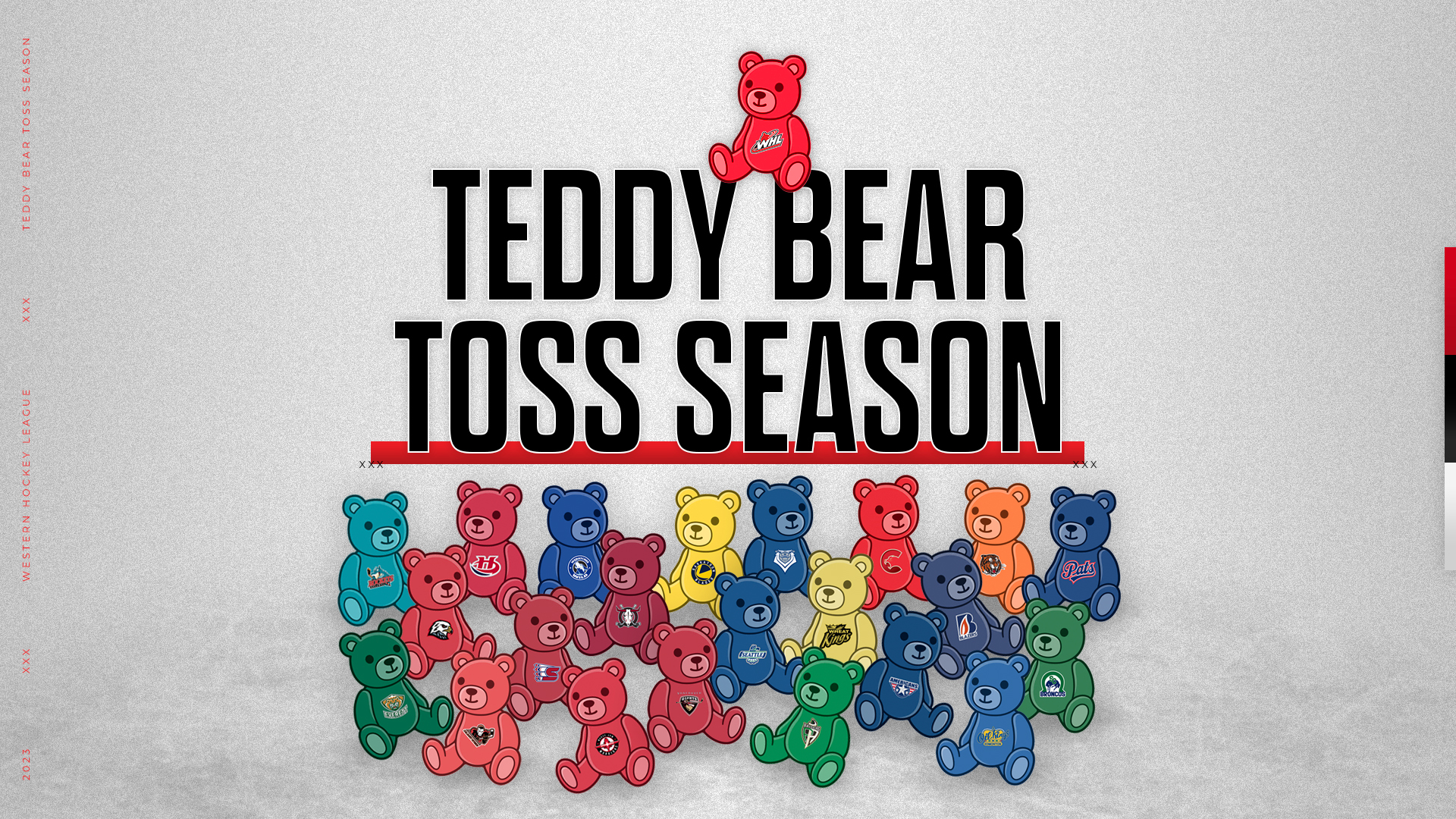 WHL Teddy Bear Toss Season kicks off Friday - Western Hockey League