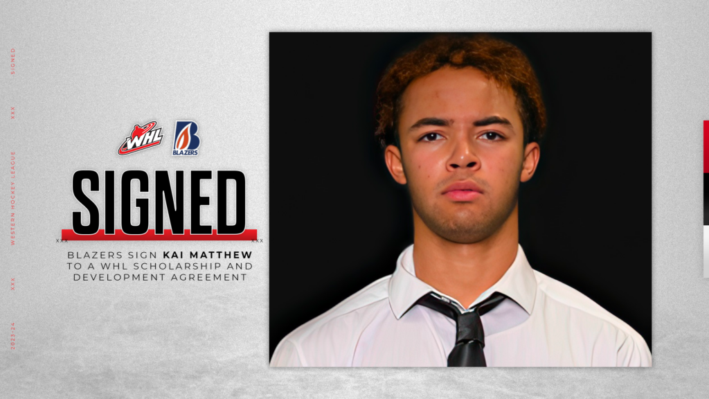 Blazers sign former Denver commit Matthew to WHL Scholarship and ...