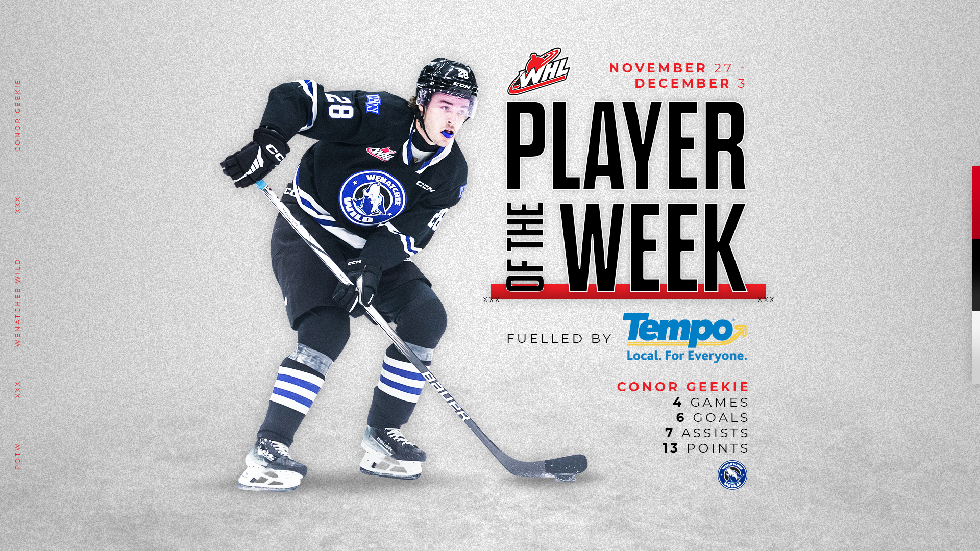 Arizona Coyotes prospect Conor Geekie named Tempo WHL Player of the ...