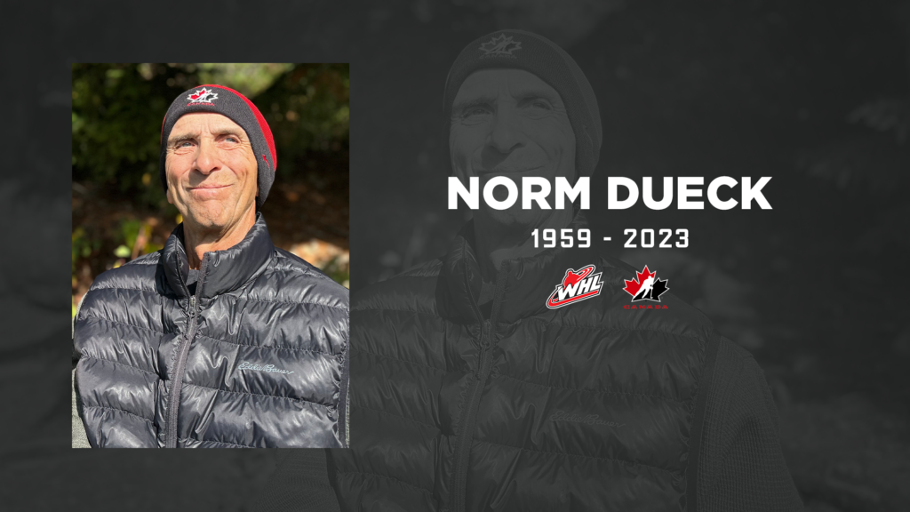 WHL mourns passing of longtime staff member Norm Dueck - Western Hockey ...