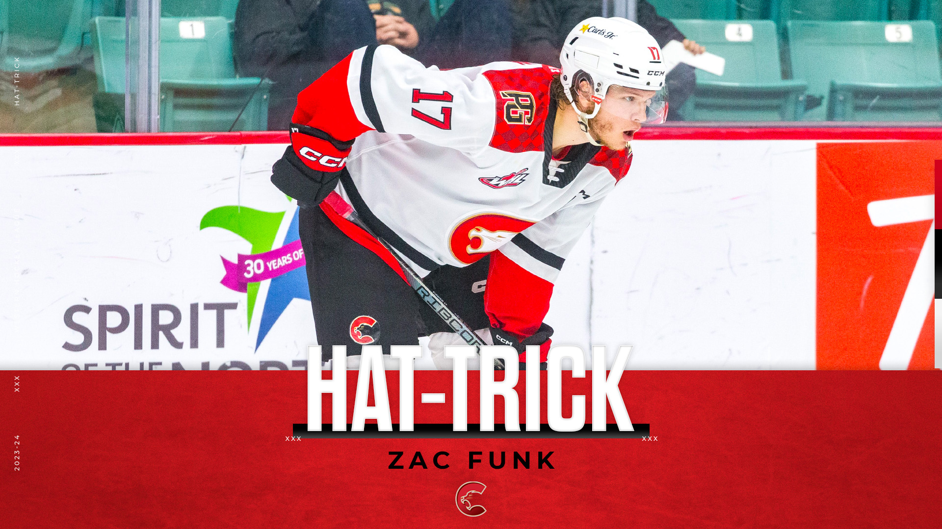 WHL Hat Tricks - Zac Funk - Western Hockey League