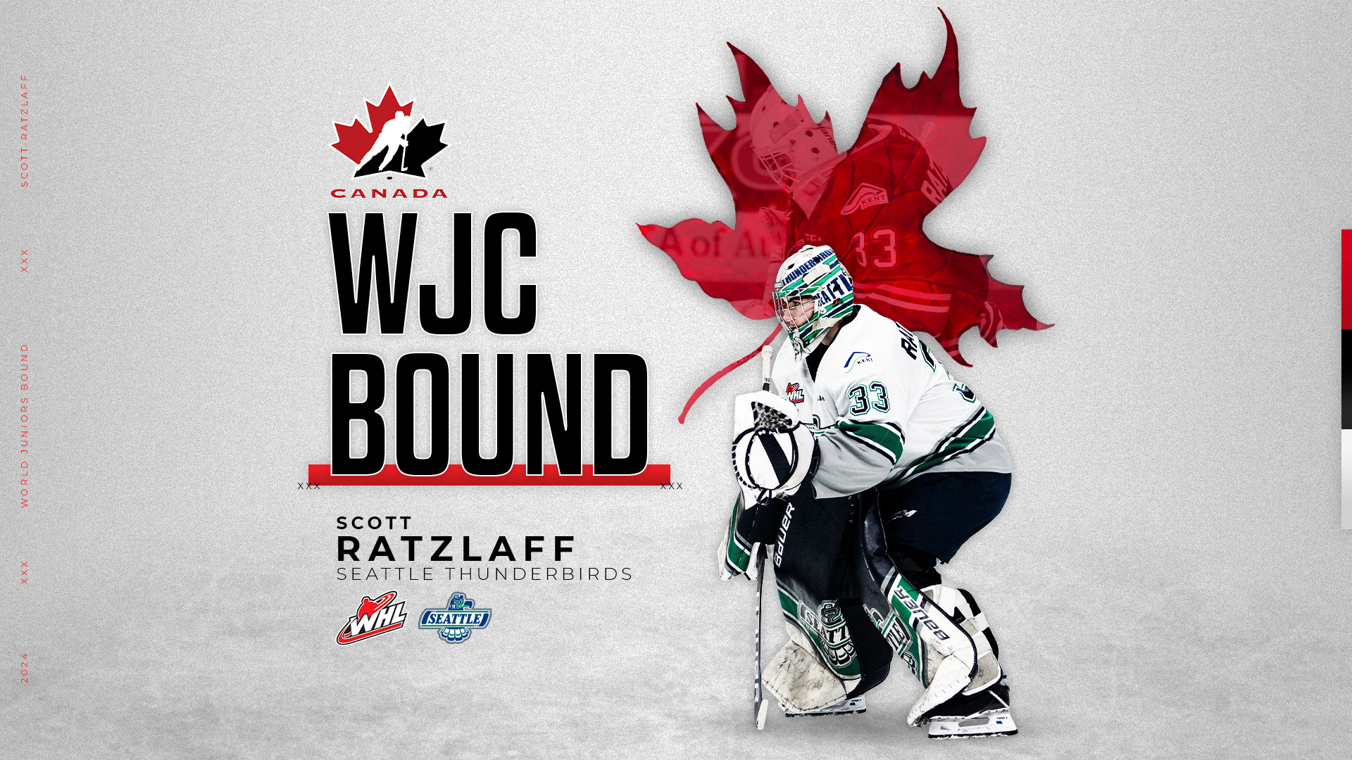 World Juniors Bound - Scott Ratzlaff - Western Hockey League