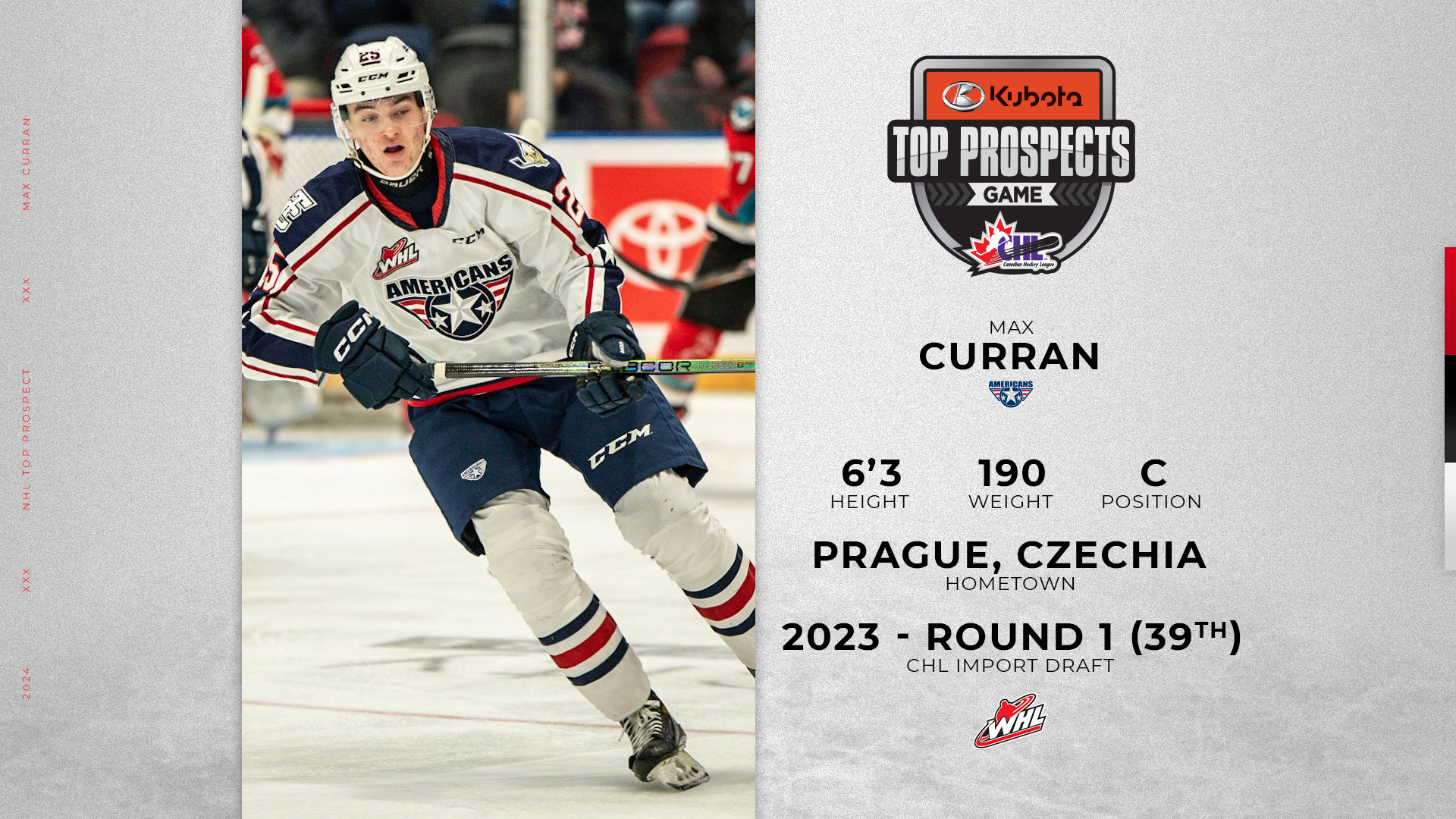 Student of the game Max Curran sounds off ahead of Kubota CHL/NHL Top ...