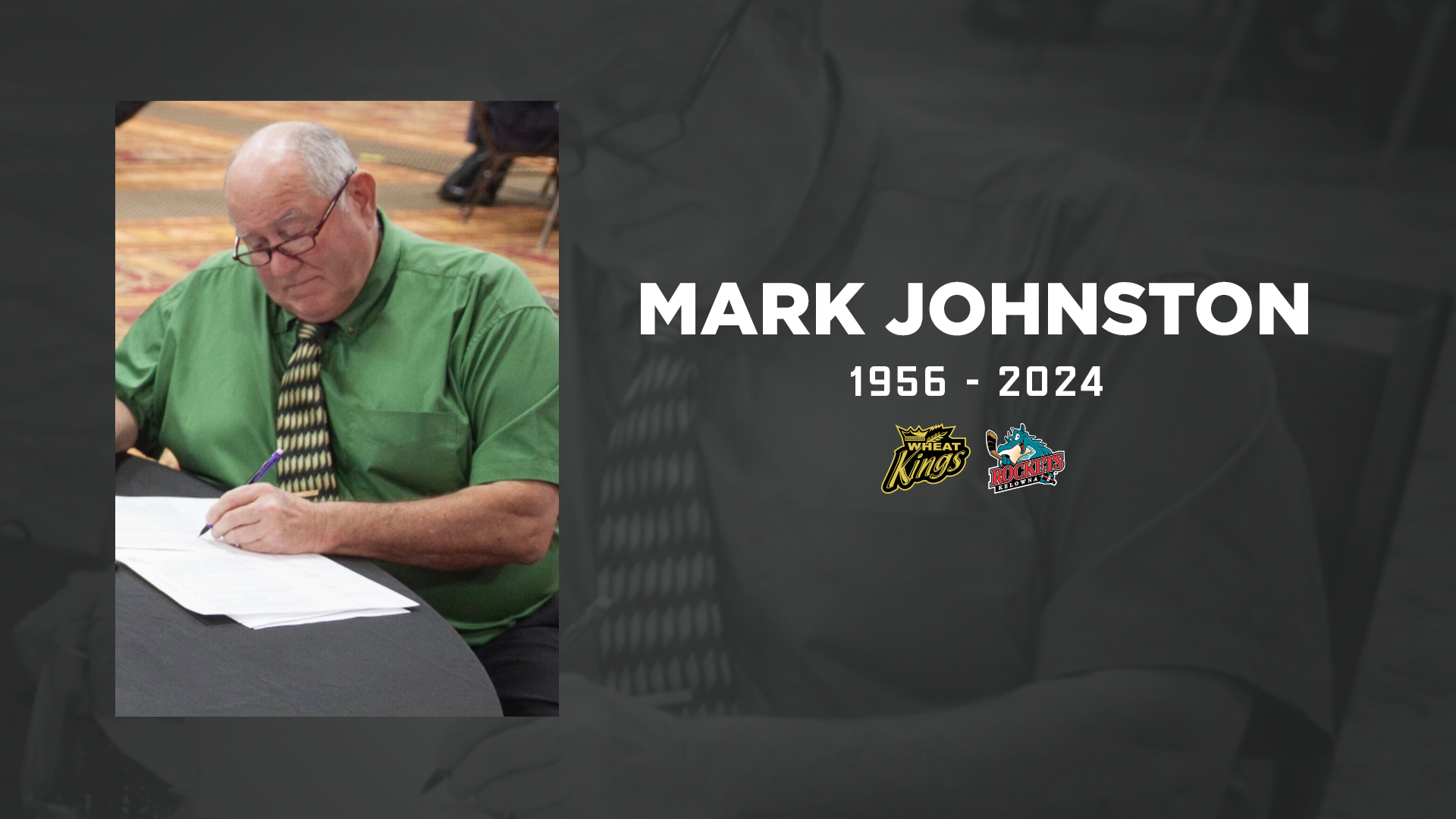 Remembering WHL player, coach and scout Mark Johnston - Western Hockey League