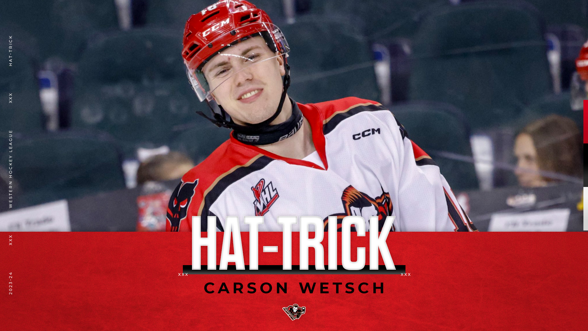 WHL Hat-Tricks - Carson Wetsch - Western Hockey League