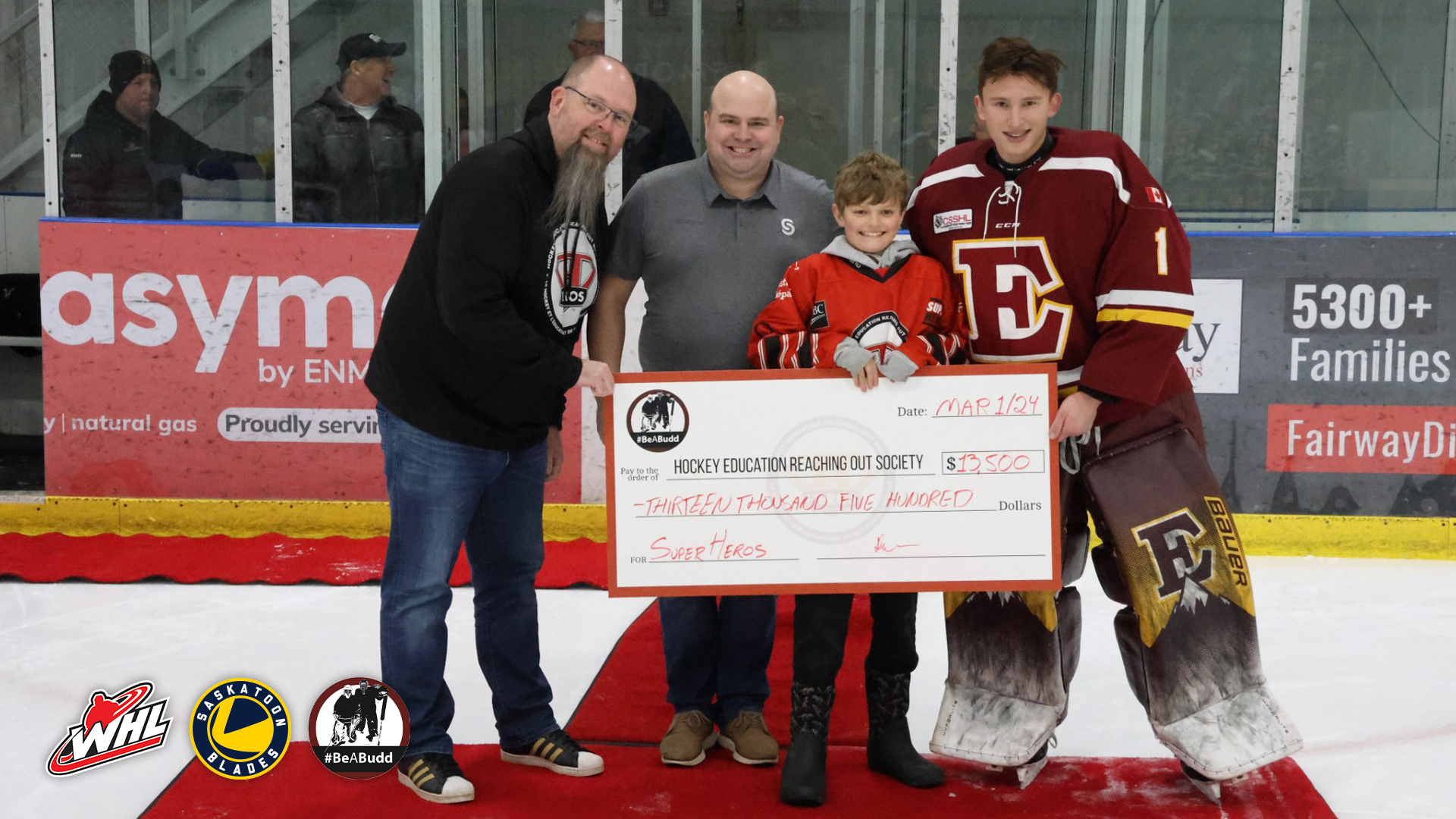 ‘Be a Budd’: Blades prospect Ryley Budd raises $20,000 for adaptive ...