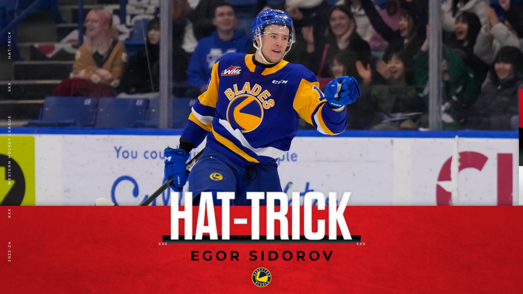 WHL Hat-Tricks – Egor Sidorov - Western Hockey League