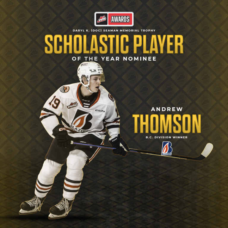WHL announces nominees for Daryl K. (Doc) Seaman Memorial Trophy ...