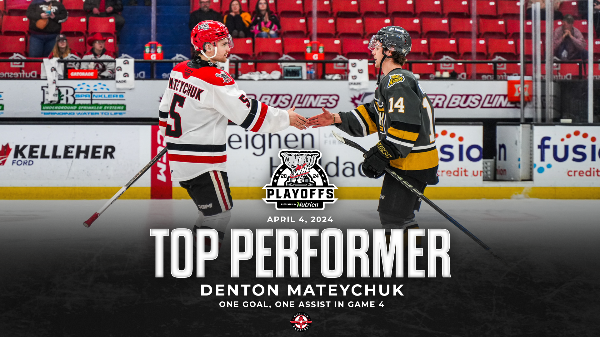 WHL Playoffs Top Performer: April 4, 2024 - Western Hockey League
