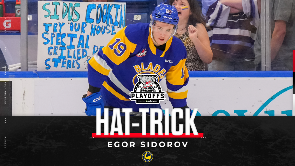 WHL Hat-Tricks – Egor Sidorov - Western Hockey League