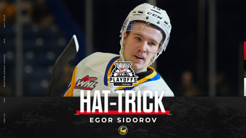 WHL Hat-Tricks – Egor Sidorov - Western Hockey League