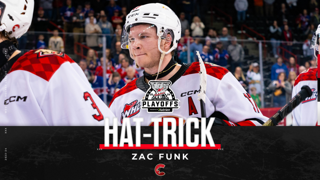 WHL Hat-Tricks – Zac Funk - Western Hockey League
