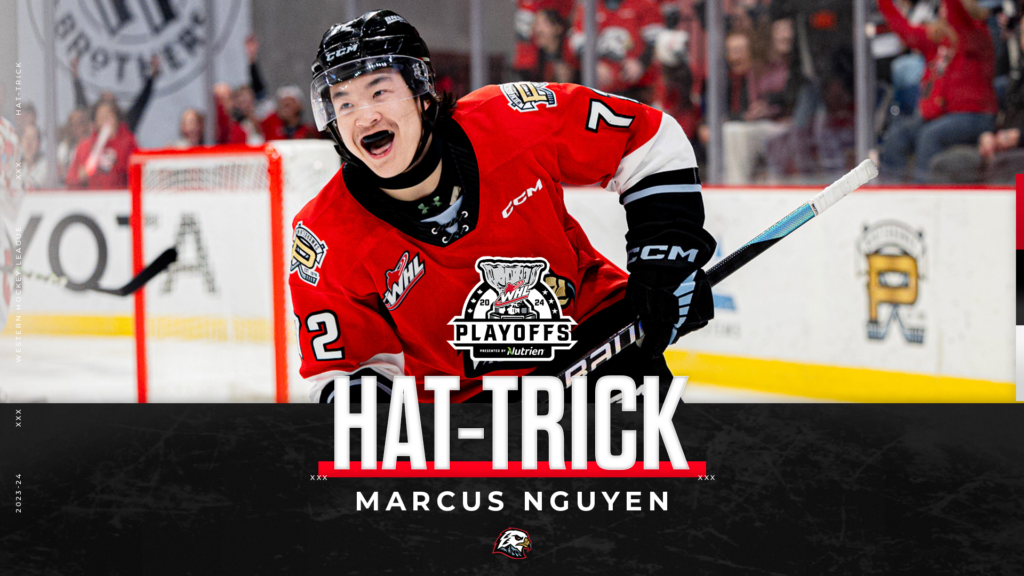 WHL Hat-Tricks – Marcus Nguyen - Western Hockey League