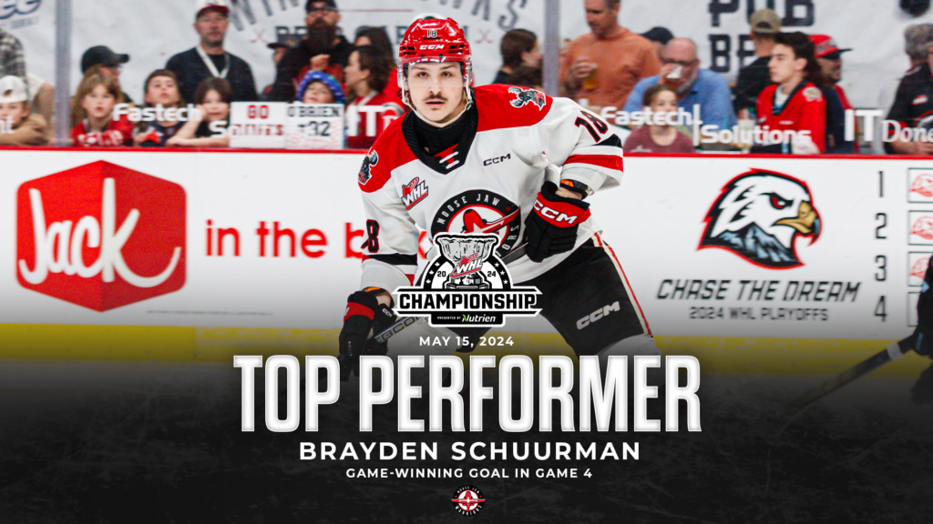 WHL Playoffs Top Performer: May 15, 2024 - Western Hockey League