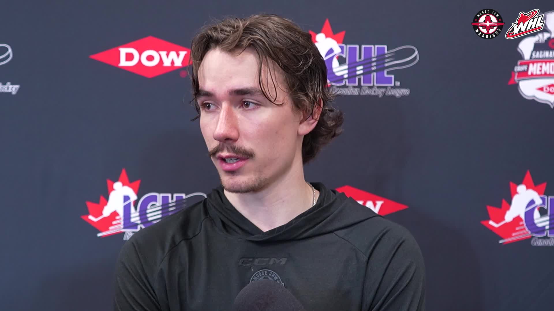 Brayden Yager - Memorial Cup Game 4 Post-Game - Western Hockey League