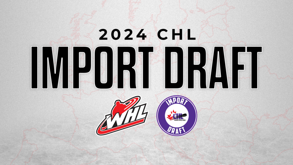 WHL Clubs select 26 players from seven countries in 2024 CHL Import ...