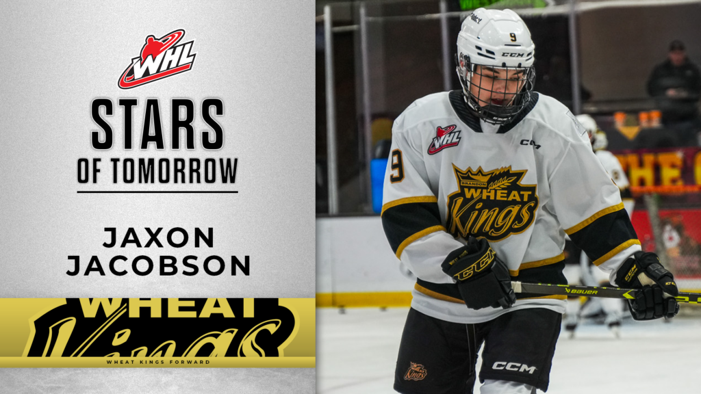 WHL Stars of Tomorrow: Jaxon Jacobson, Brandon Wheat Kings - Western ...